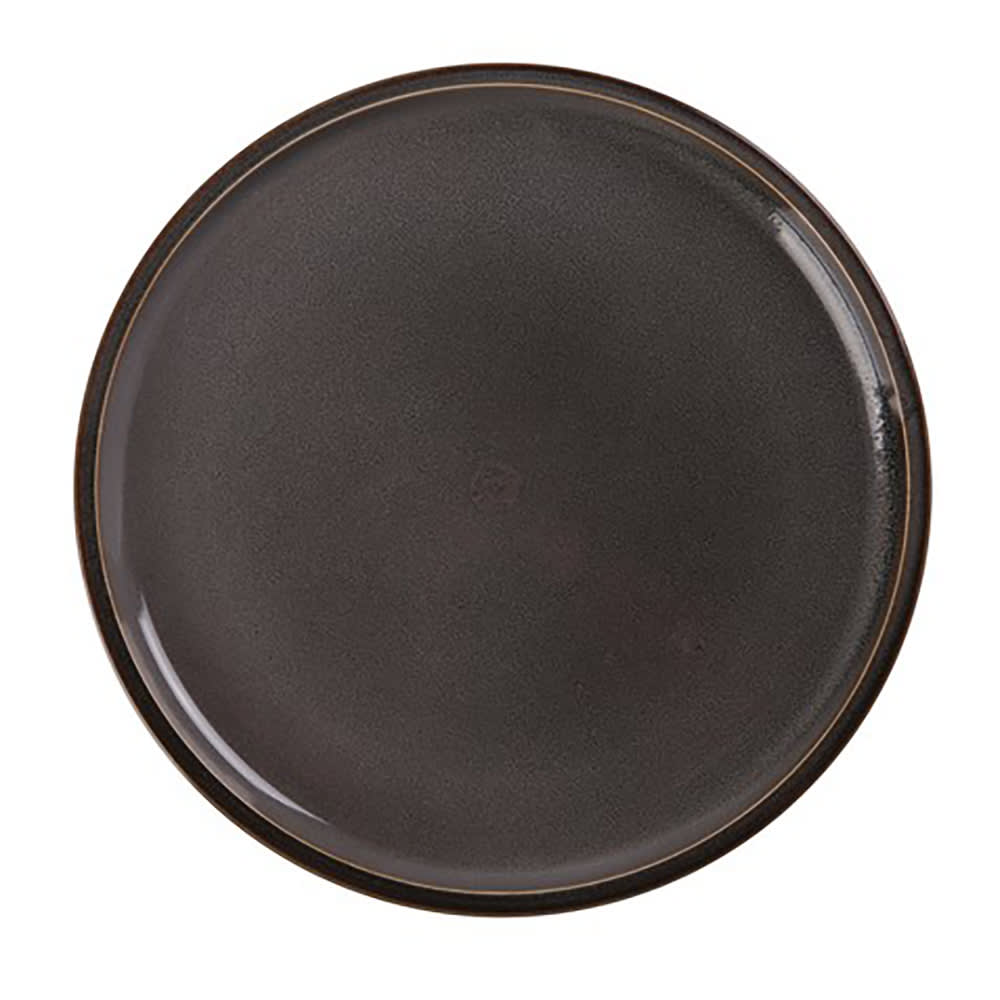 Yanco PK-210 10" Round Coupe Plate - Ceramic, Gray