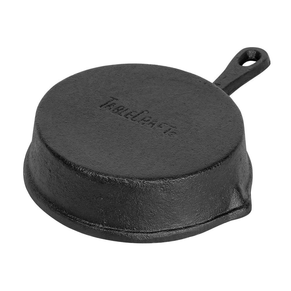 Tablecraft CW30108 5 1/4" Mini Round Skillet, Cast Iron