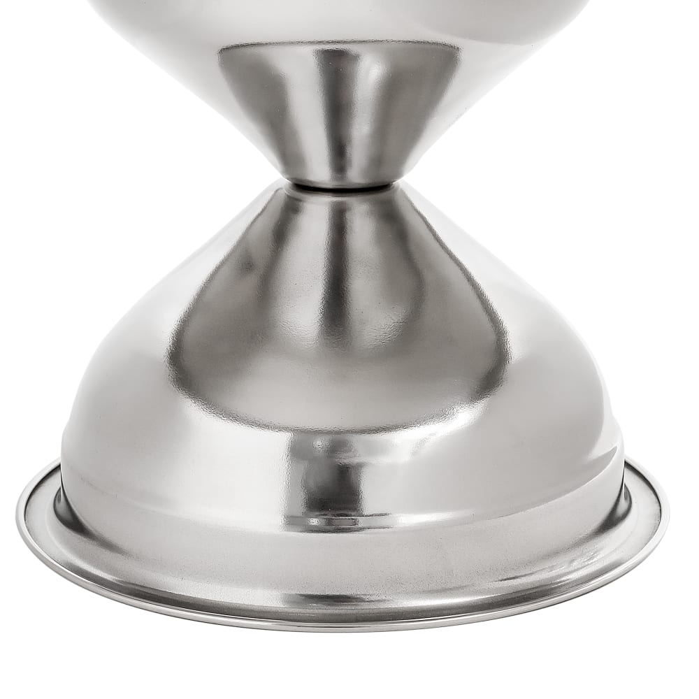 Tablecraft 821 6 3/4" Stainless Steel Cake Stand, Assembled