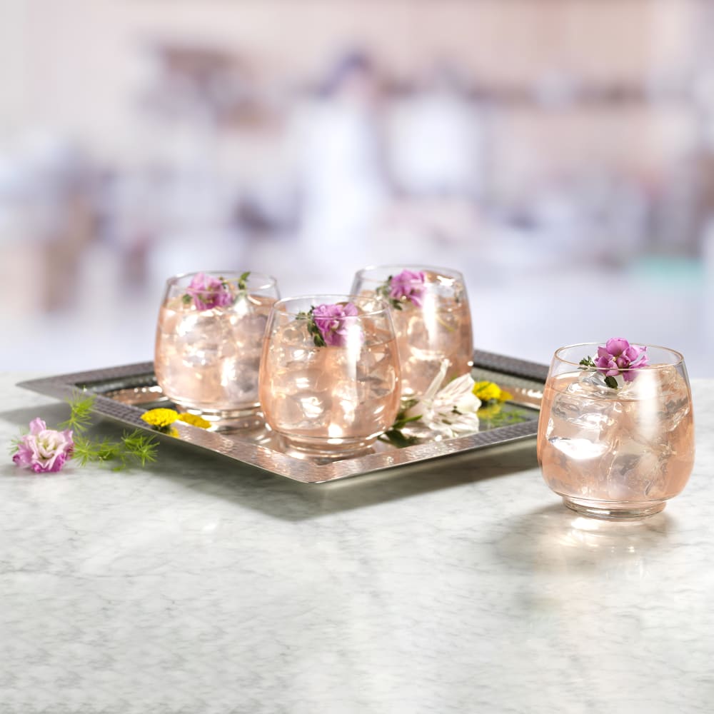 Libbey 12018 10 oz Orbital Rocks Glass