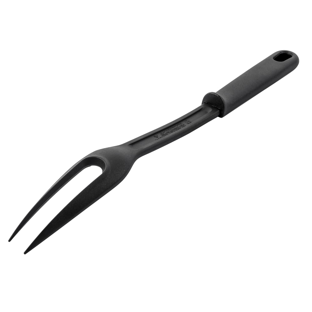 Winco NC-PF2 2 Prong Nylon Cooks Fork, Black