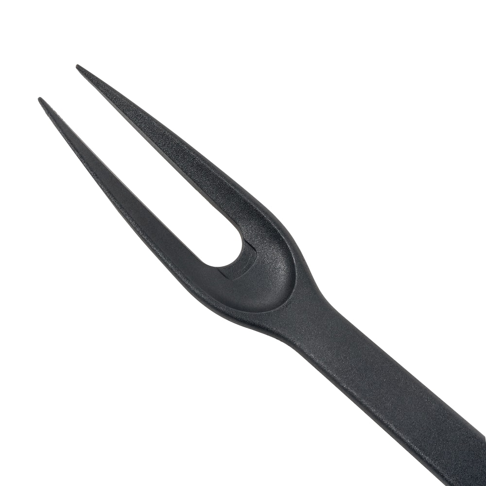 Winco NC-PF2 2 Prong Nylon Cooks Fork, Black