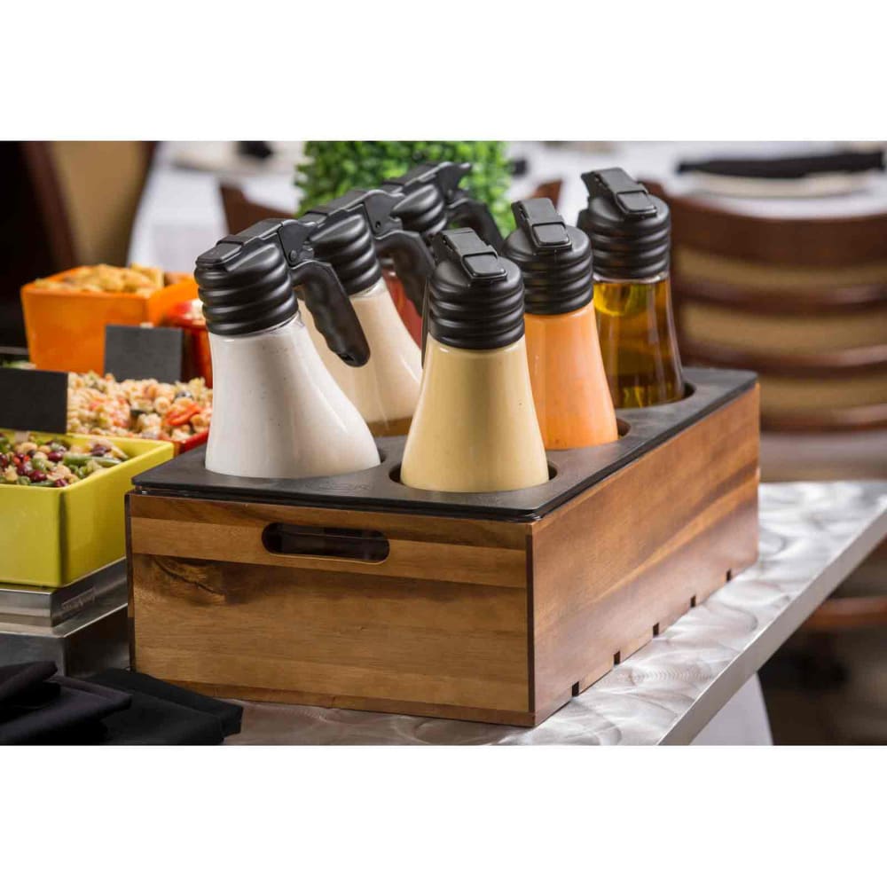 Tablecraft CRATE116 Rectangular Serving/Display Crate - 20 3/4" x 12 3/ ...