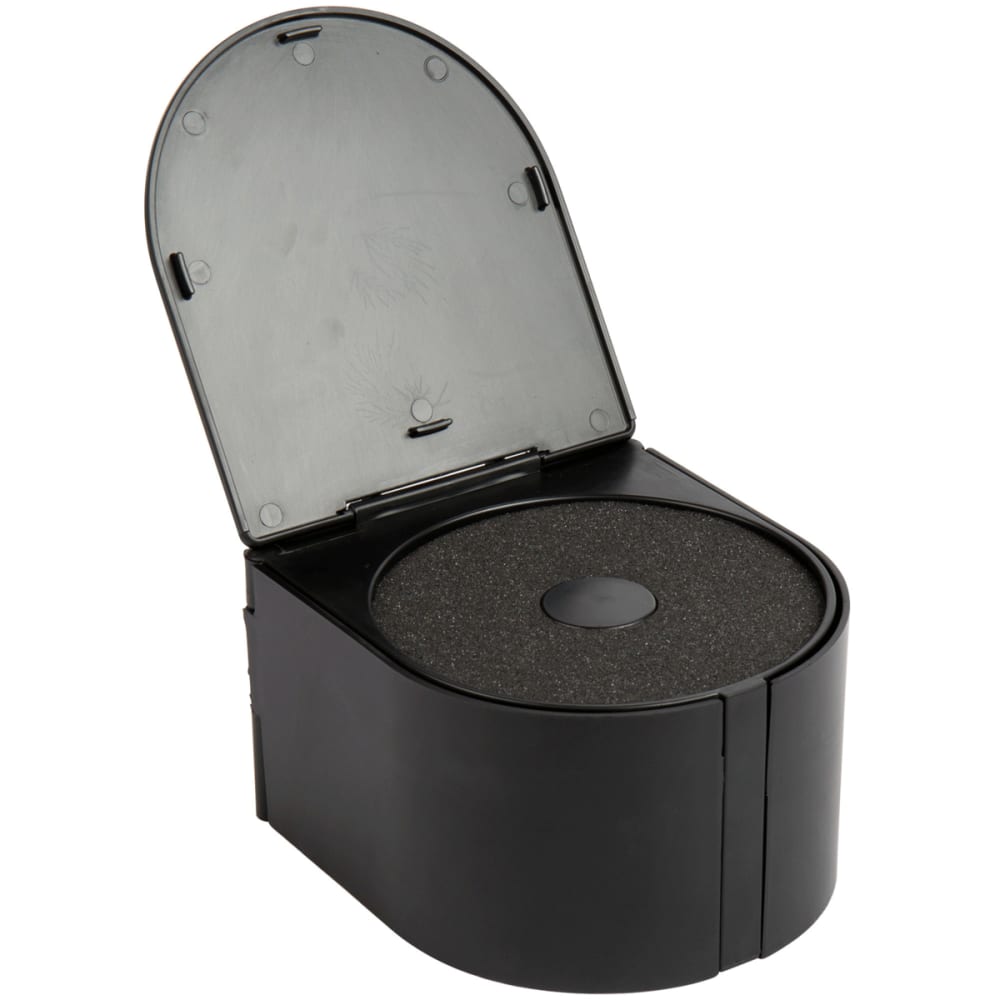 Tablecraft H5633 Glass Rimmer w/ 5 Swing Out Trays, Black