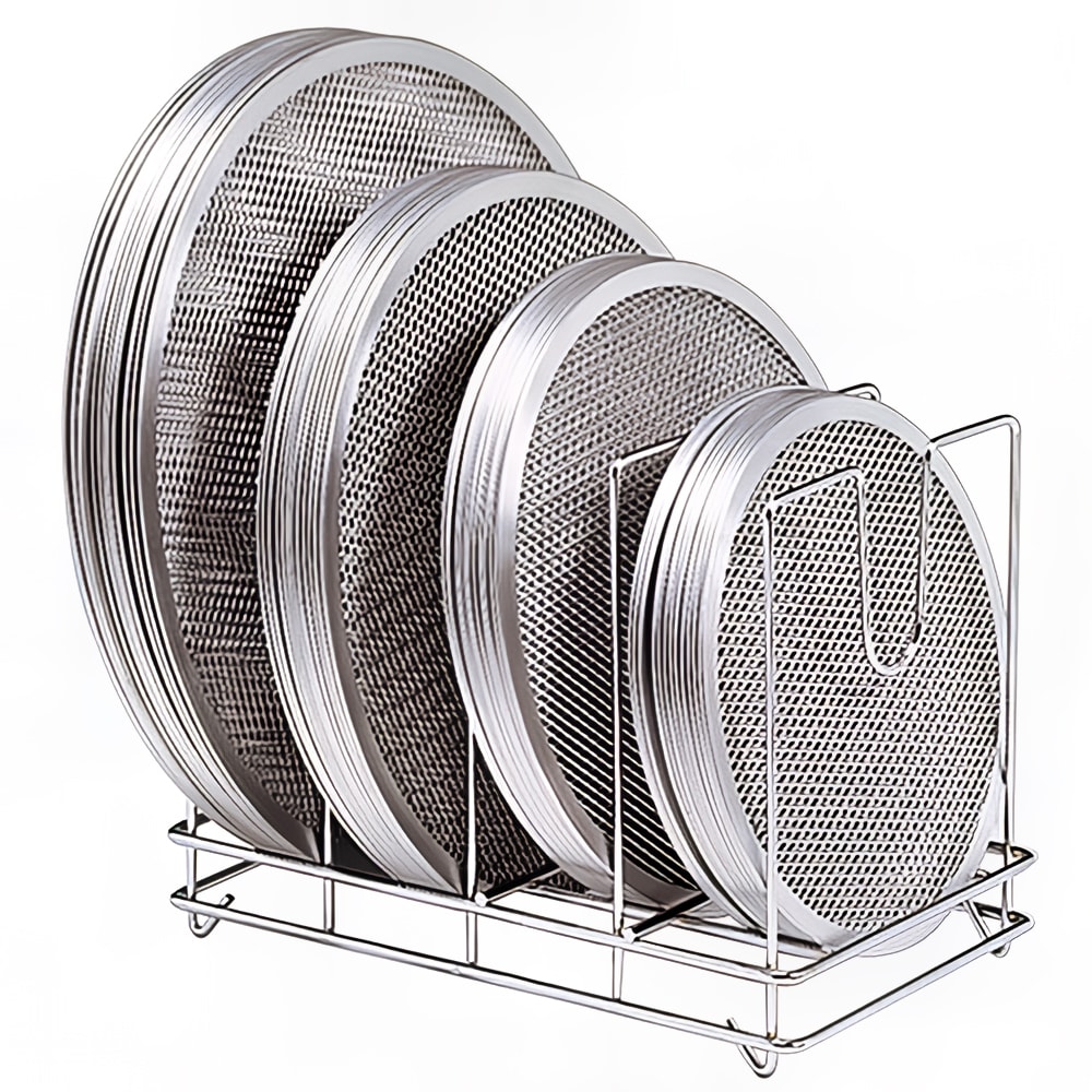 American Metalcraft 18040 Pizza Screen w/ 96 Screen Capacity, Chrome/Steel