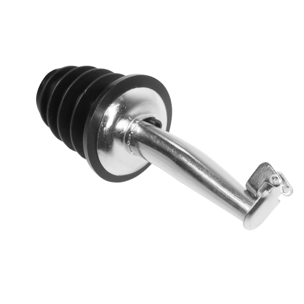 Tablecraft 598P Free Flow Jet Pourer w/ Hinged Flip Cap w/ Plastic Vent ...