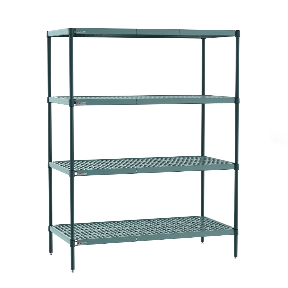 Metro PR-216063K3-S-4 60" NSF 4-Tier Heavy-Duty Epoxy Coated Wire ...
