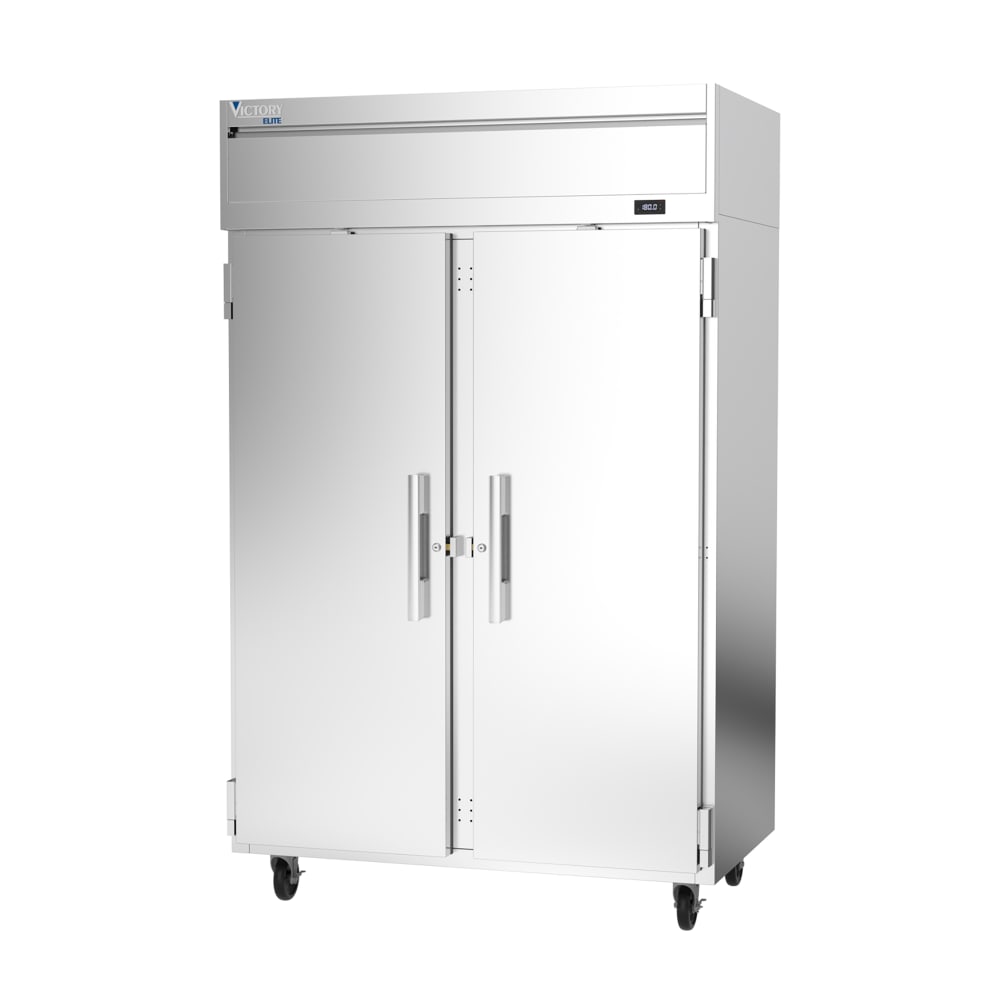 Victory Refrigeration VEHSA-2D-SD Non-Insulated Mobile Warming Cabinet ...
