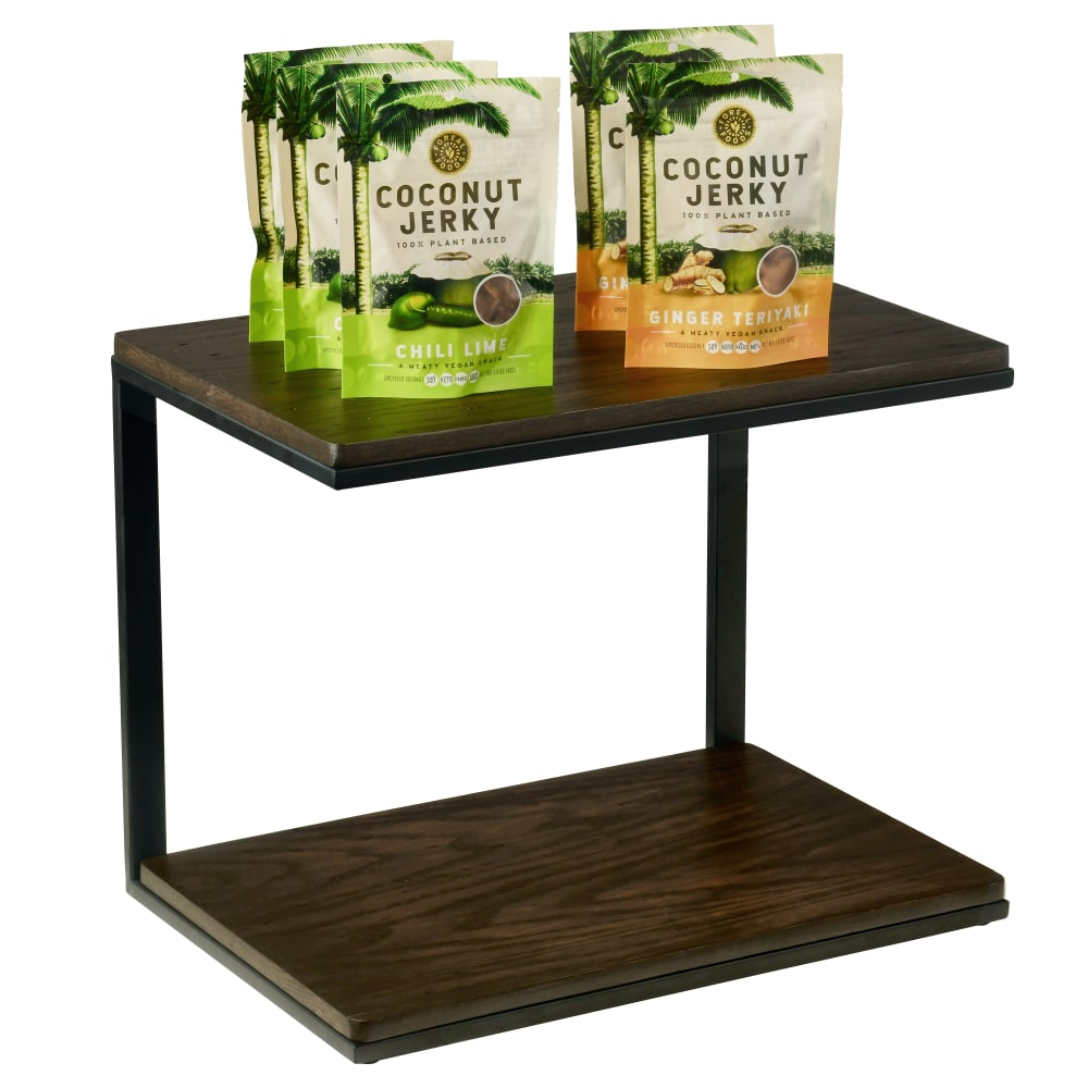 Cal-Mil 22427-112 2 Level Tiered Merchandiser - 18" x 12" x 14 1/2 ...