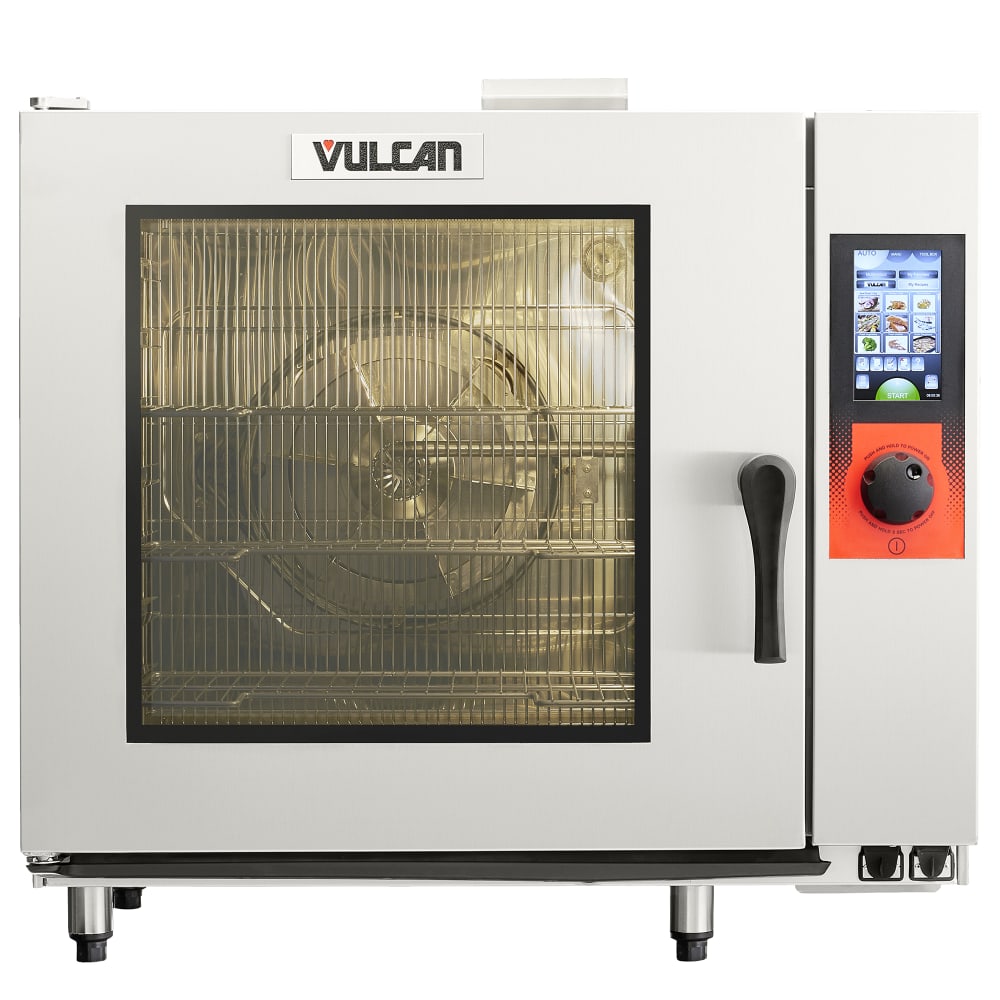 Vulcan TCM-61G-NAT/LP Half Size Combi Oven - Boilerless, Natural Gas