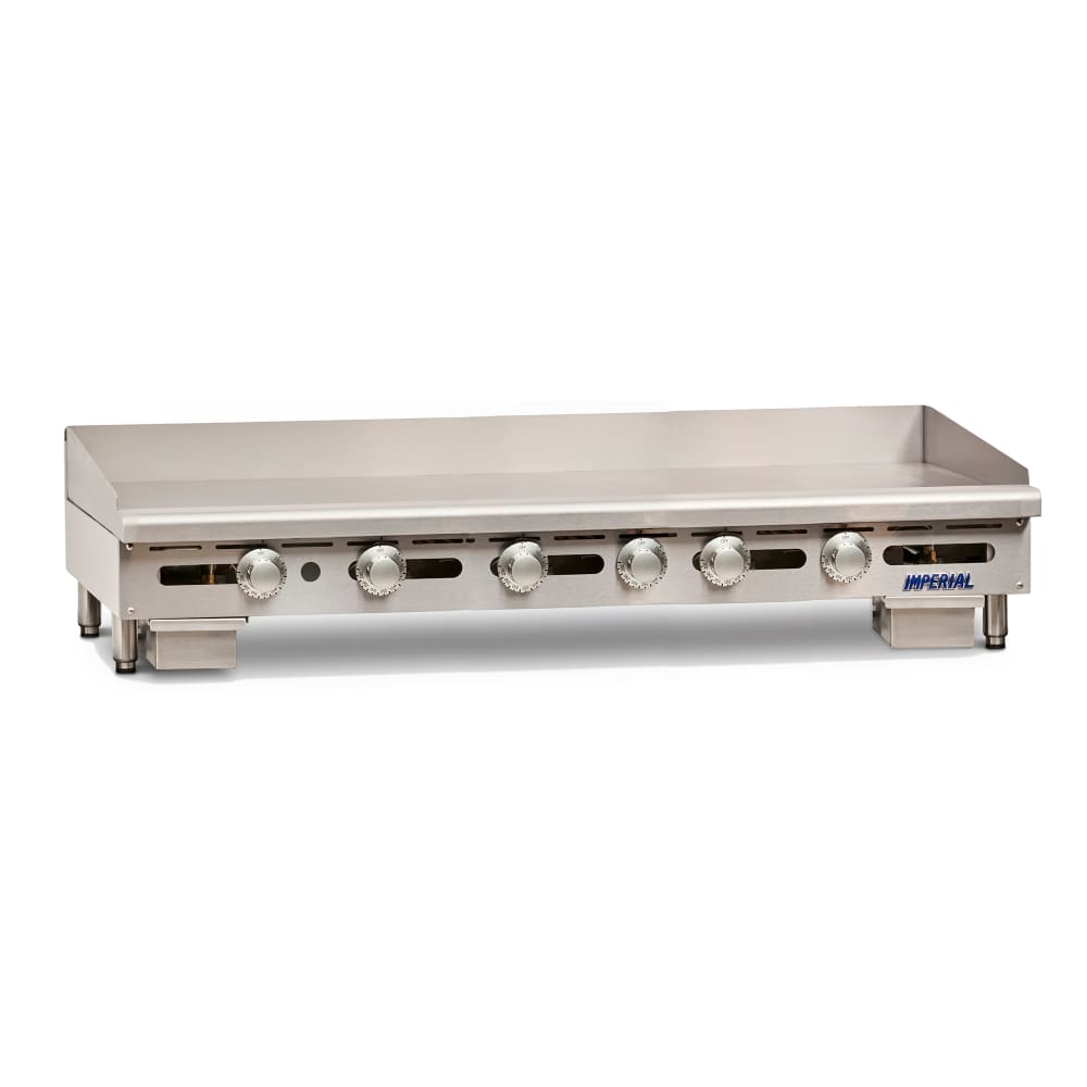 Imperial ITG-72 72" Gas Griddle w/ Thermostatic Controls - 1" Steel ...