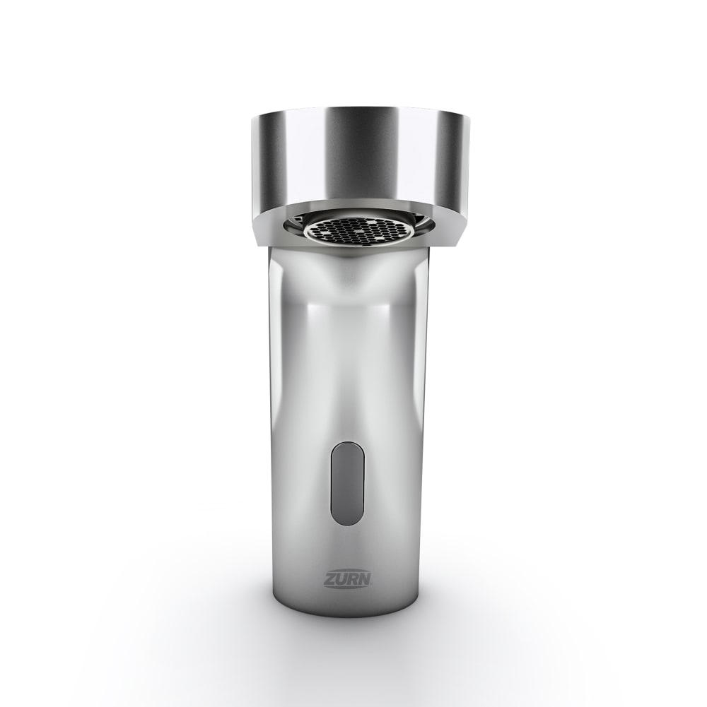 Zurn Industries Z6933-CP4-L-MV-SH Deck Mount Battery Sensor Faucet w/ 1.0 gpm Aerator ...