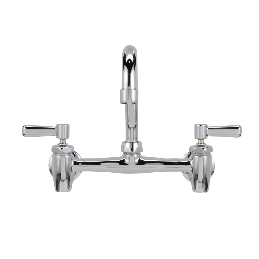 Zurn Industries Z843J1-XL-3F Splash Mount Faucet - 9 1/2" Swing Spout ...