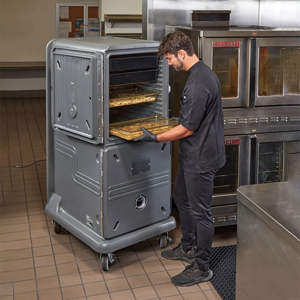 Cambro PCU2000HP615 Pro Cart Ultra™ Hot Insulated Food Carrier w/ (20 ...