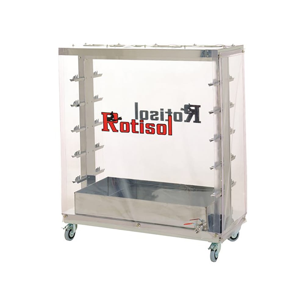 Rotisol USA BACHE20975 Spit Rack Cover for (20) Spits for GrandFlame ...