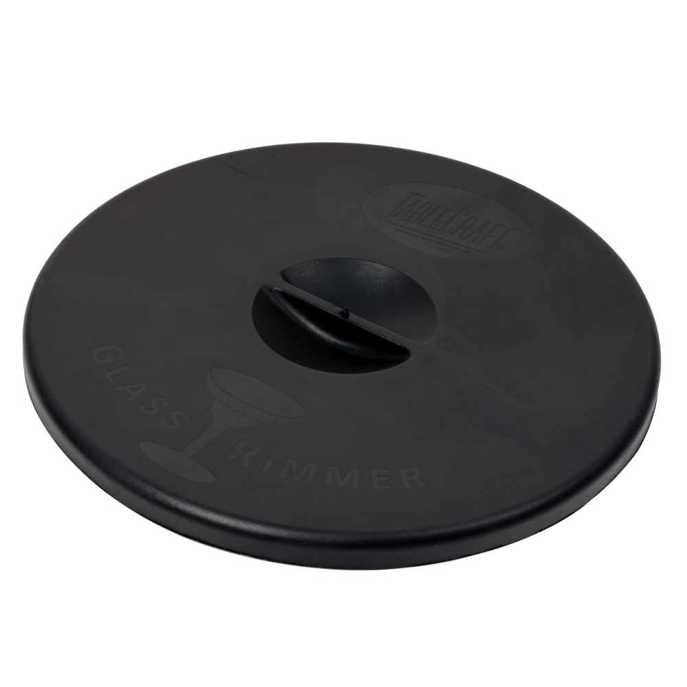 Tablecraft H634 2 Piece Glass Rimmer w/ TPW Lid, Polypropylene