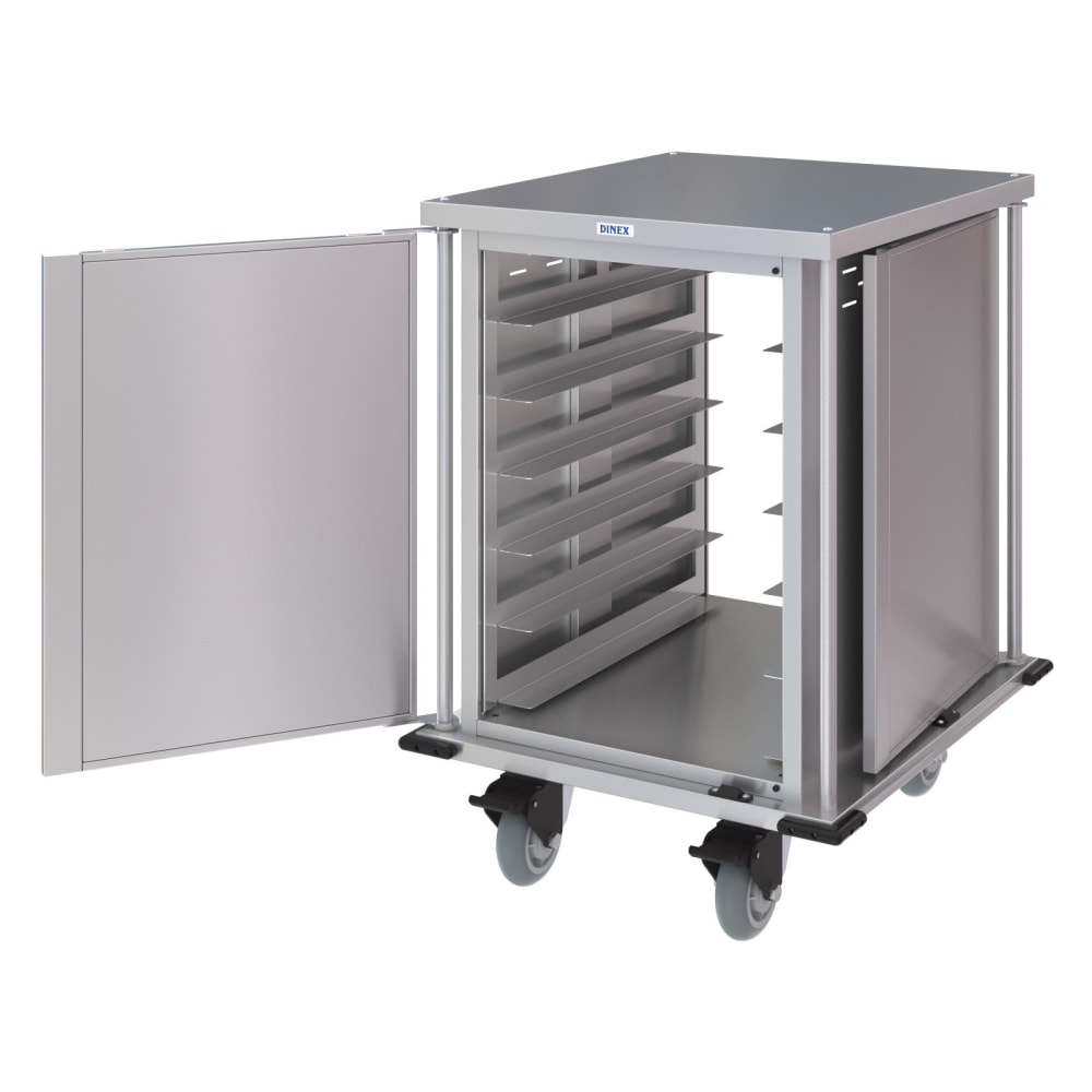 Dinex DXPTQC2T1DPT12 12 Tray Ambient Meal Delivery Cart