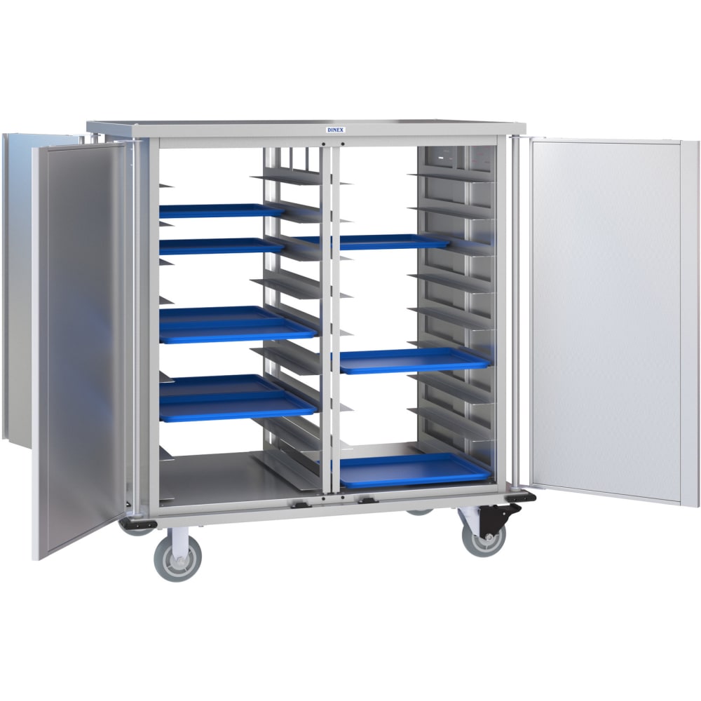 Dinex DXPTQC2T2DPT36 36 Tray Ambient Meal Delivery Cart