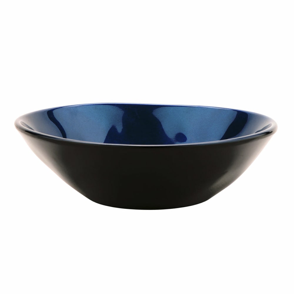 GET 16 oz Round Melamine Soup/Salad Bowl, Cosmo Blue (B-18-CSB)