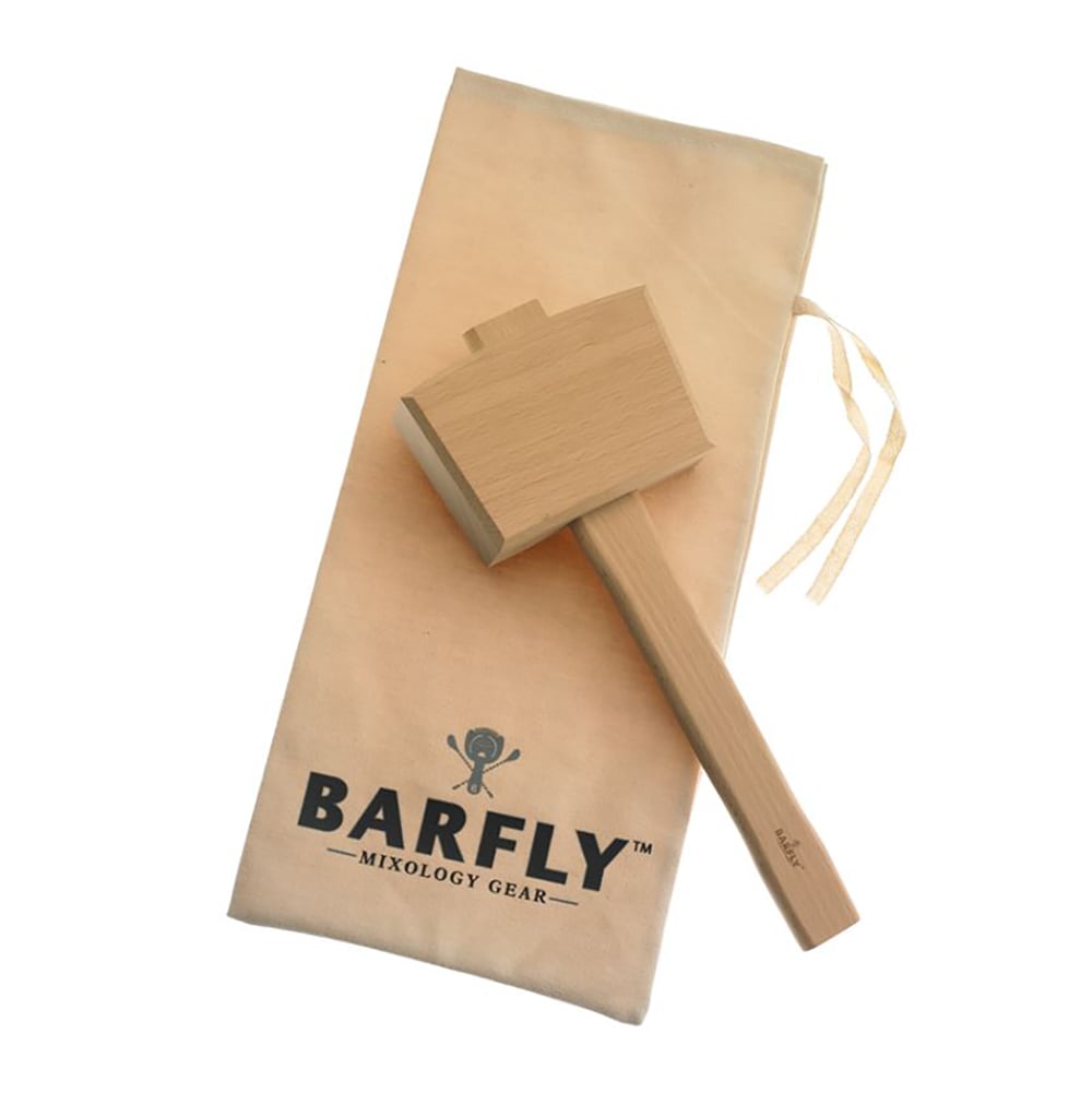 Barfly Wood Ice Mallet & Lewis Ice Bag (M37104)