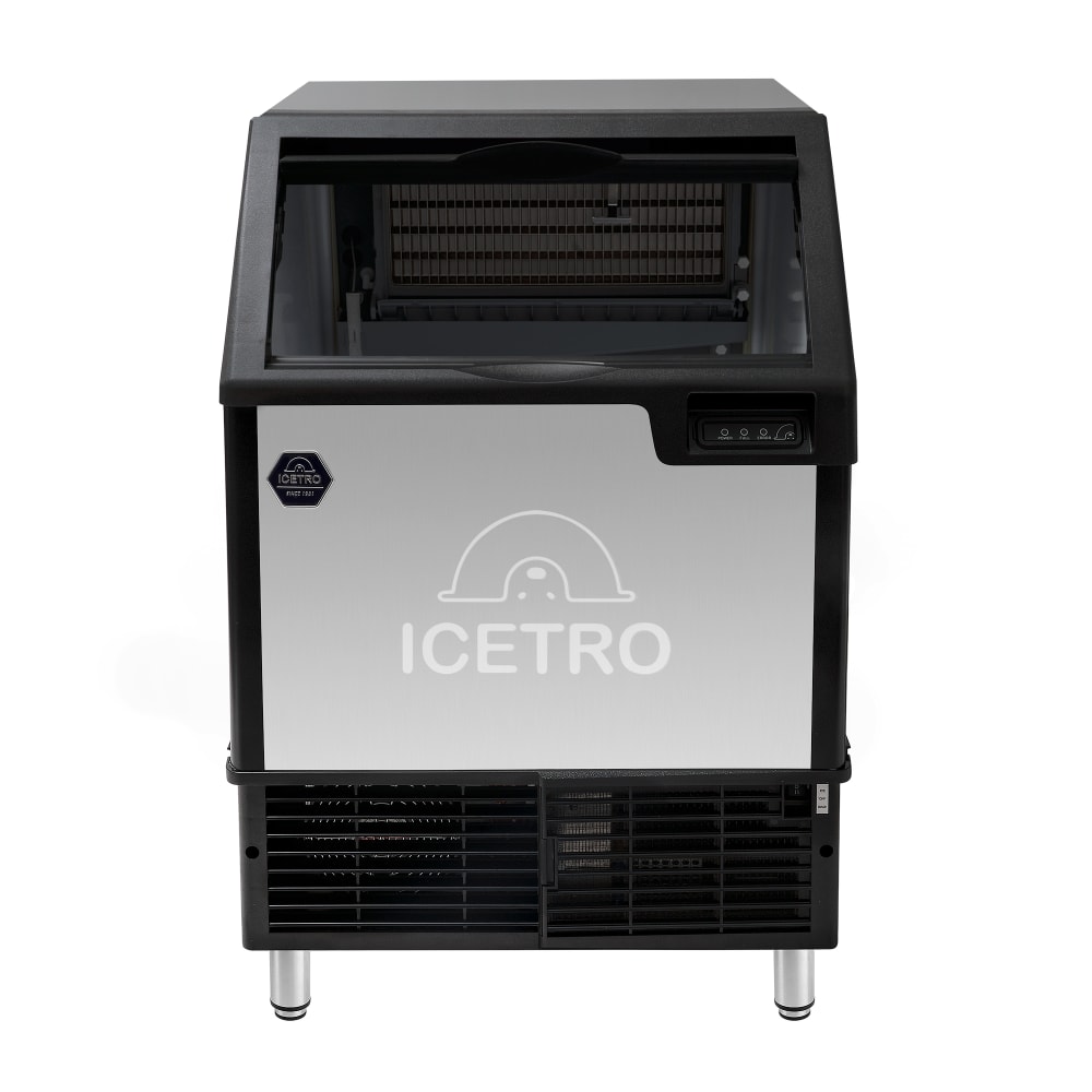 ICETRO IU-0170-AH 26" Half Cube Undercounter Ice Machine - 175 lbs/day ...