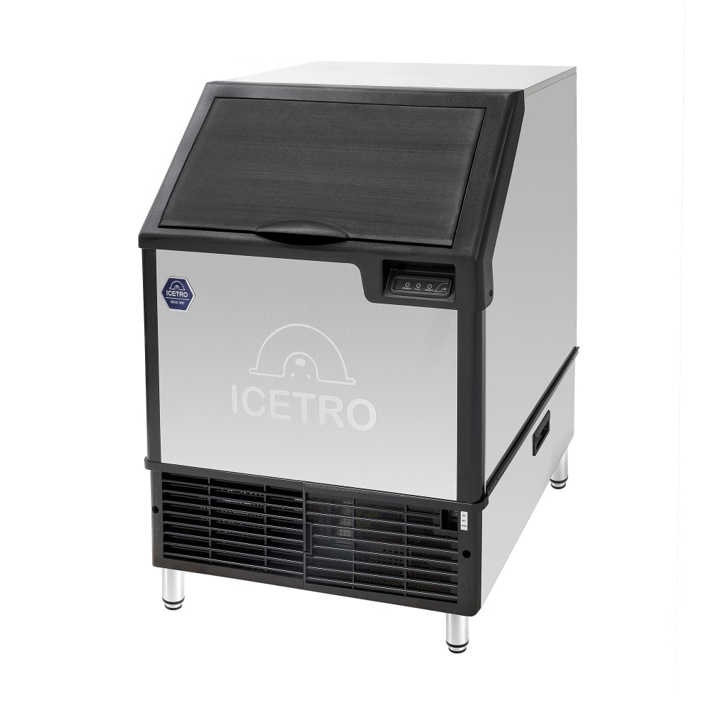 ICETRO IU-0170-AH 26" Half Cube Undercounter Ice Machine - 175 lbs/day ...