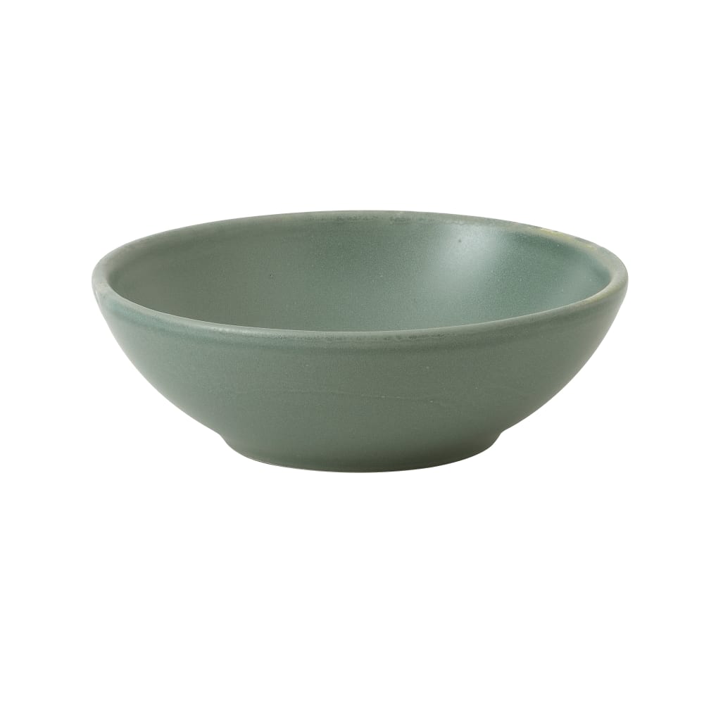 Churchill 6 oz Round Shallow Bowl - Ceramic, Andorra Green (RBGNBSB61)