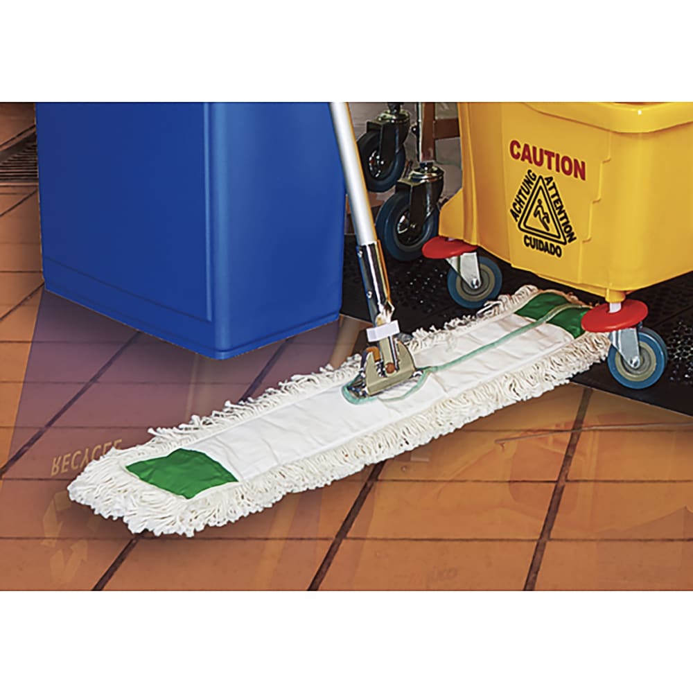 Winco DM-24 Dust Mop w/ 60" Aluminum Handle, 24" x 5" Head