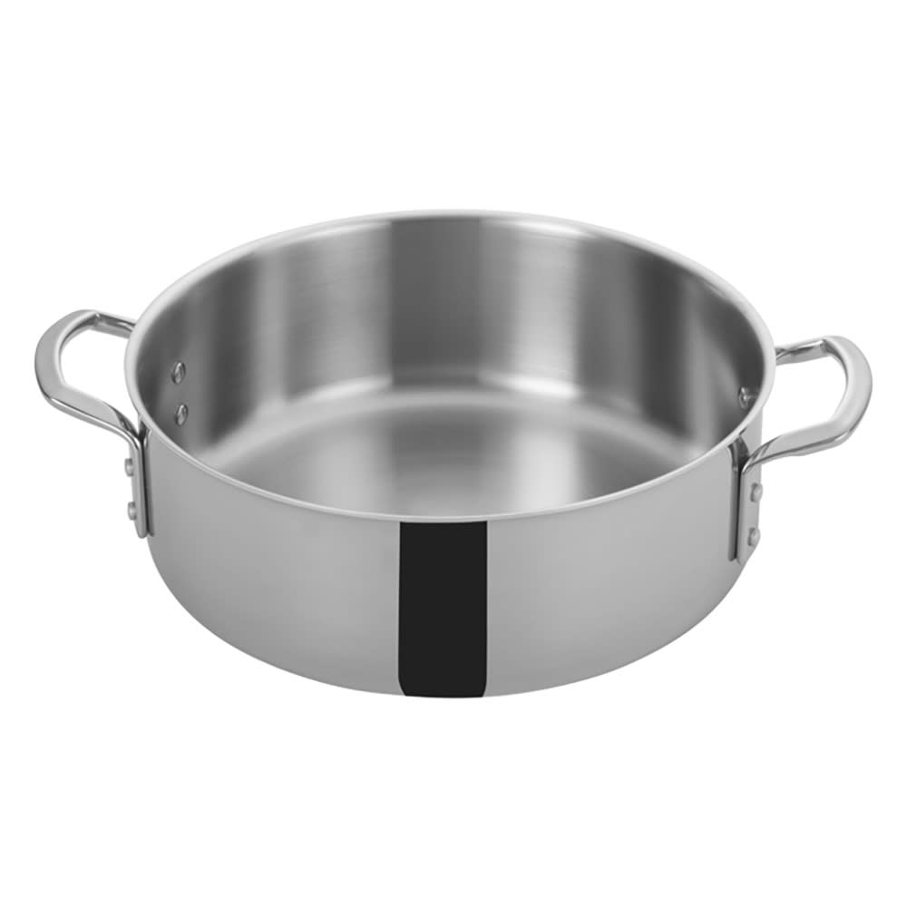 Winco TGBZ-12 12 qt Stainless Steel Braising Pot