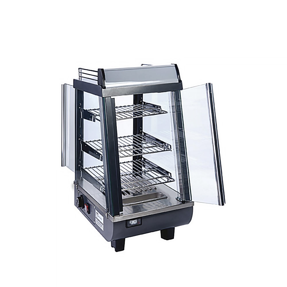 Winco HDM-13 13 1/2" Self Service Countertop Heated Display Case - (3 ...