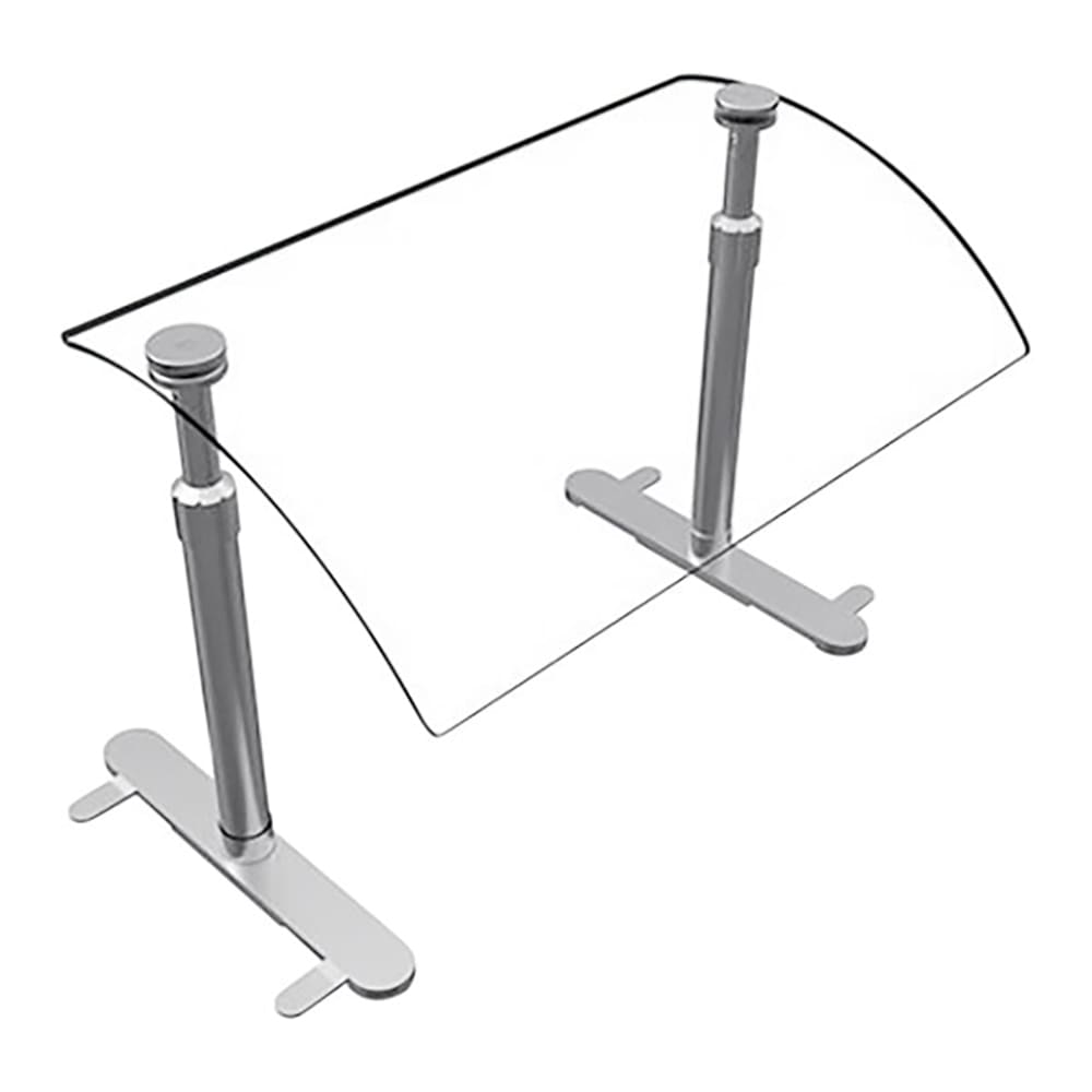 Hatco EP950-24 24" Portable Food Shield - Free-Standing, Adjustable ...