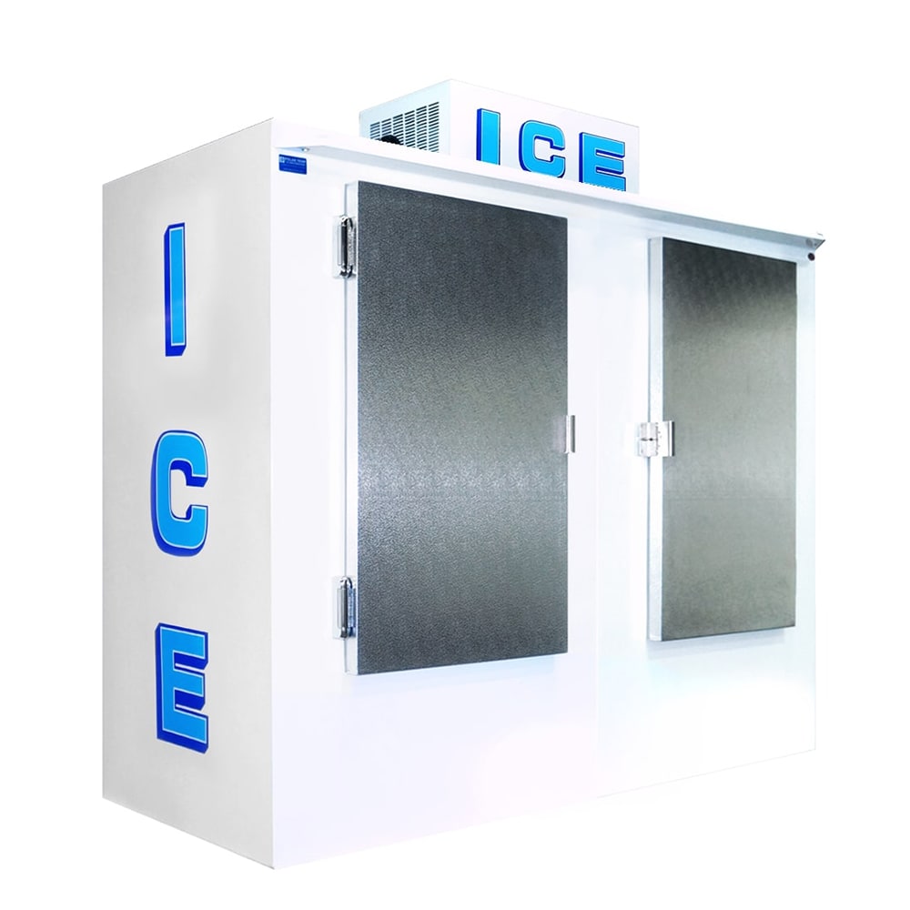 Polar Temp 850AD 84" Outdoor Ice Merchandiser w/ (87) 20 lb Bag ...