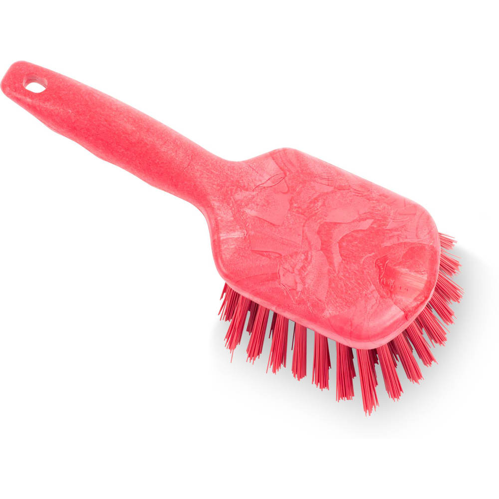 Carlisle 8" Floater Scrub Brush - Poly/Plastic, Red (40541EC05)