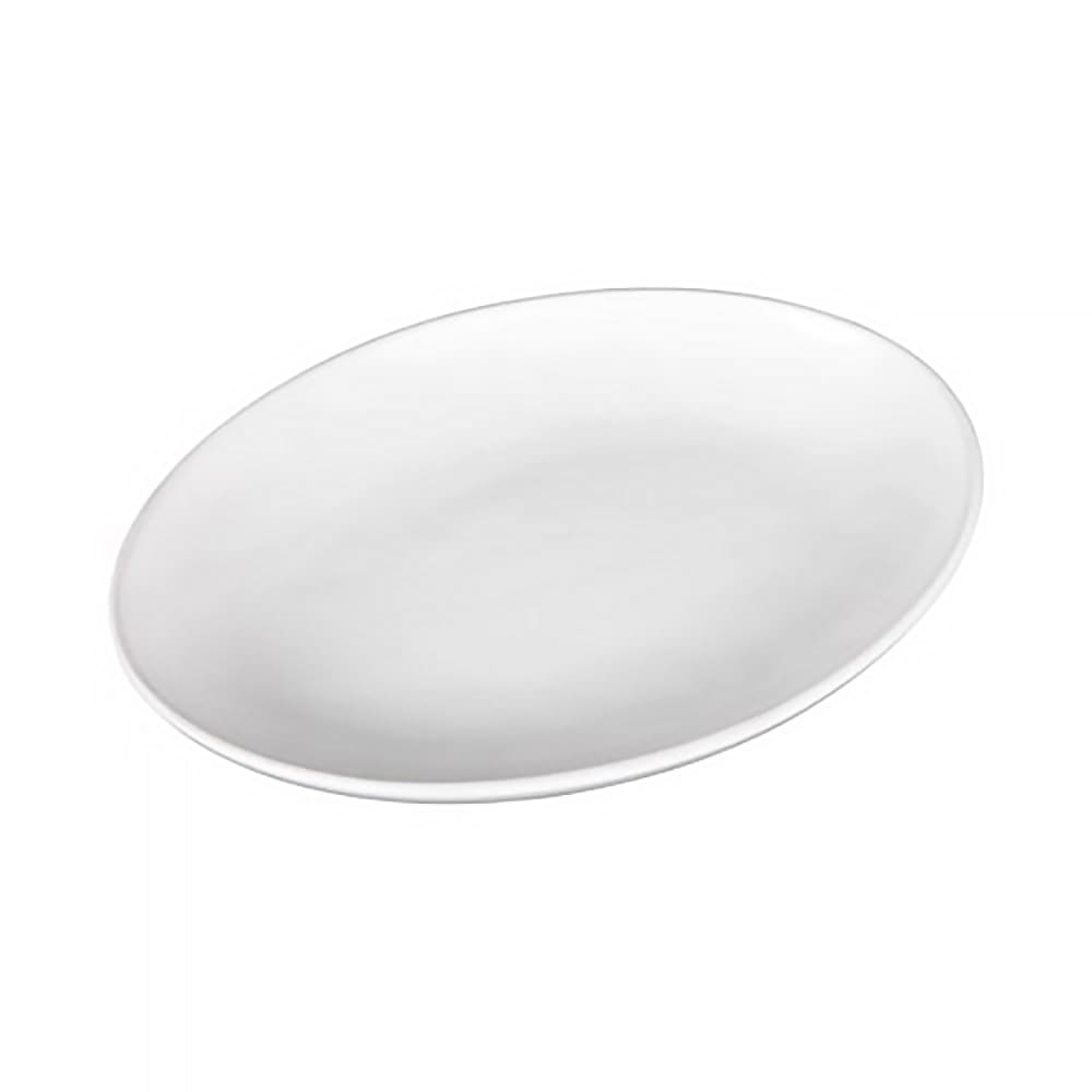 Elite Global Solutions 13" x 10" Oval Melamine Dinner Plate - Off White ...