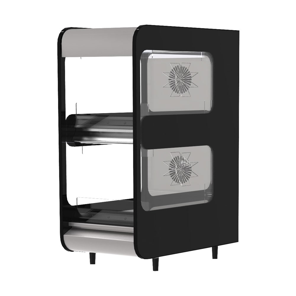 Flexeserve 14" Self Service Countertop Heated Display Case - (2 ...