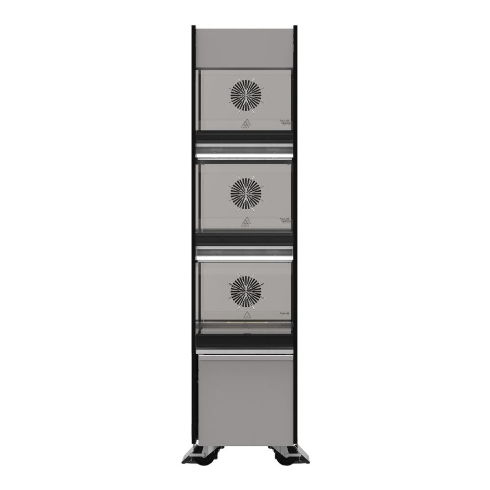 Flexeserve 14" Self Service Floor Model Heated Display Case - (3 ...