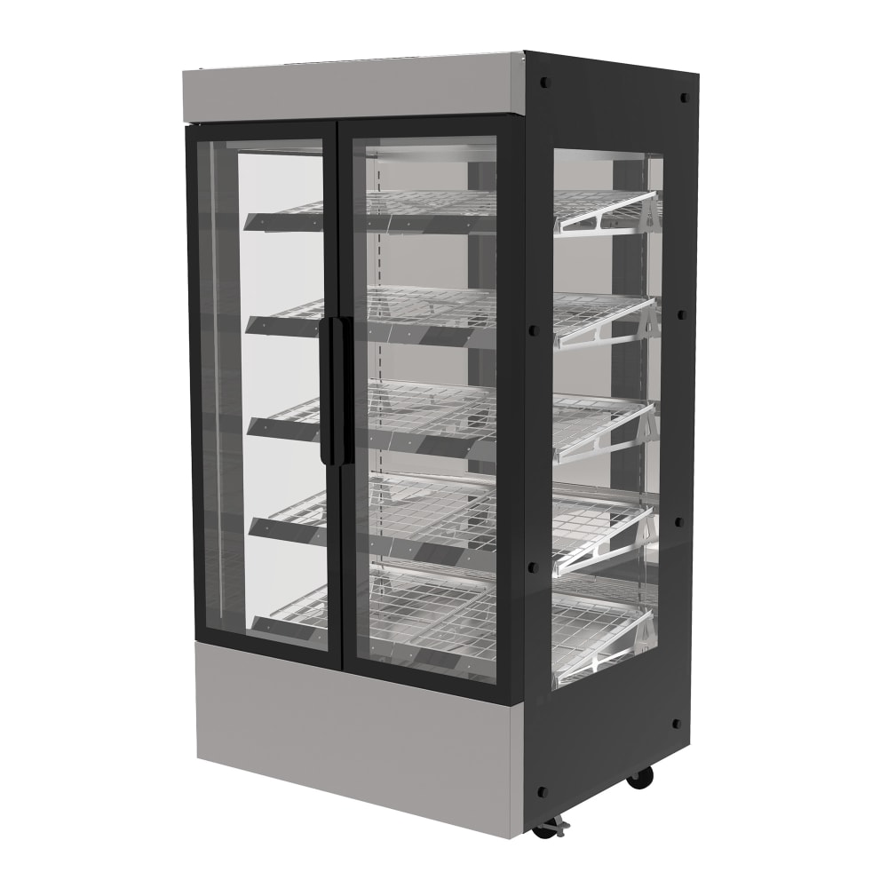 Flexeserve 38 7/10" Self Service Floor Model Heated Display Case - (10 ...