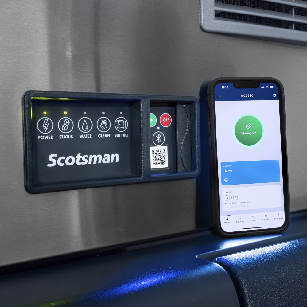 Scotsman MC0522MW-1/B530S/KBT27 480 lb Prodigy ELITE® Full Cube Ice ...