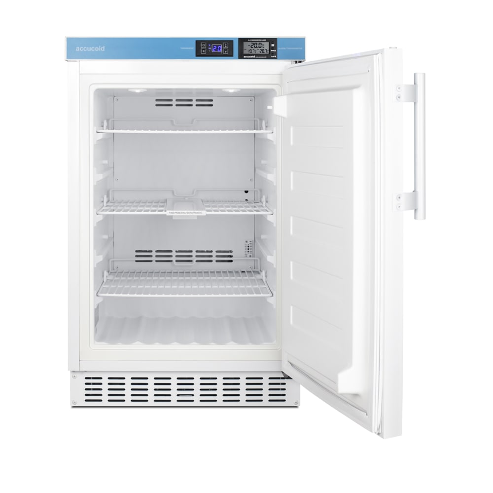 Accucold 20" Undercounter Pharmaceutical Freezer - Locking, White, 115v ...