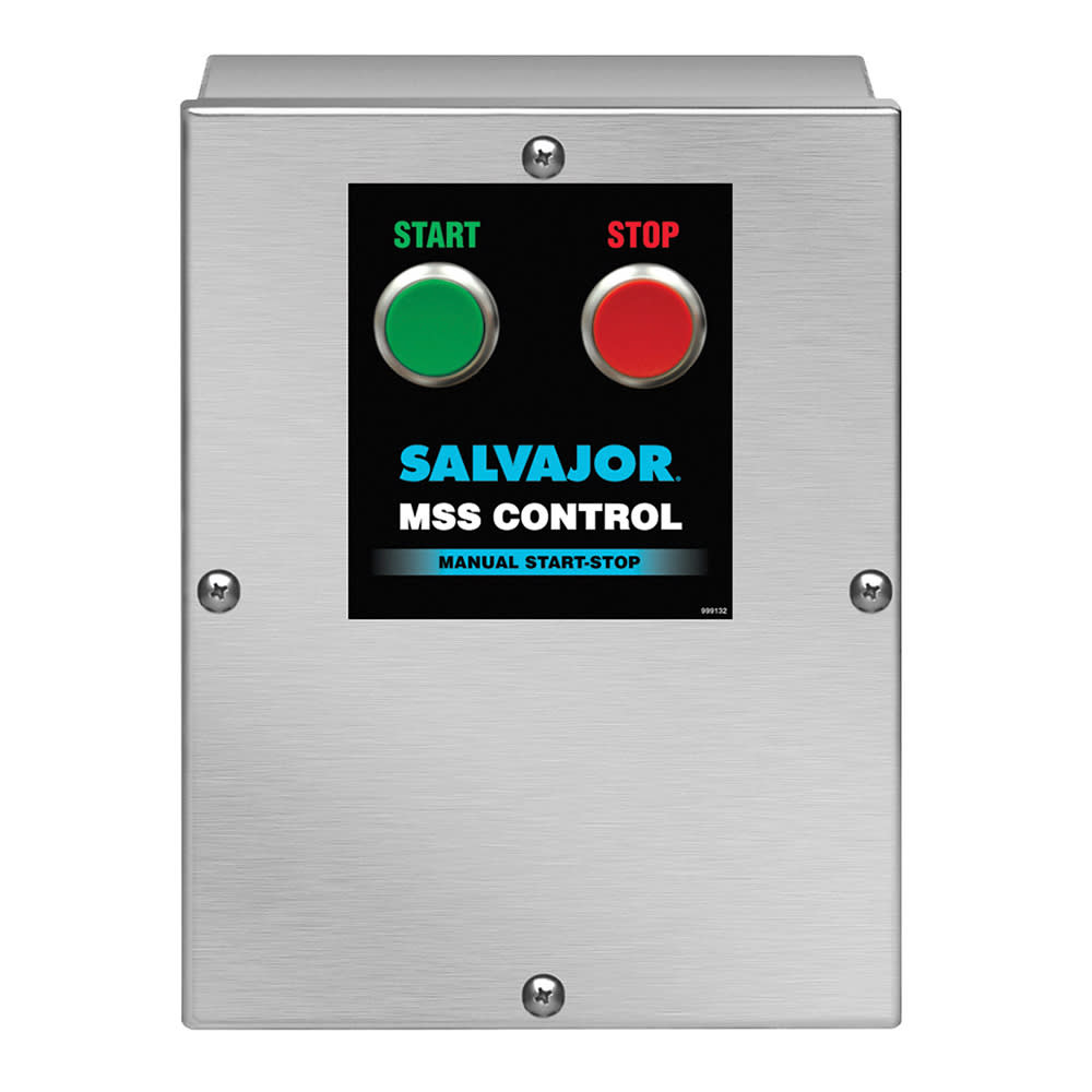 Salvajor 200-SA-MSS Disposer Package, Sink/Trough Mount, 2 HP, 208v/1ph