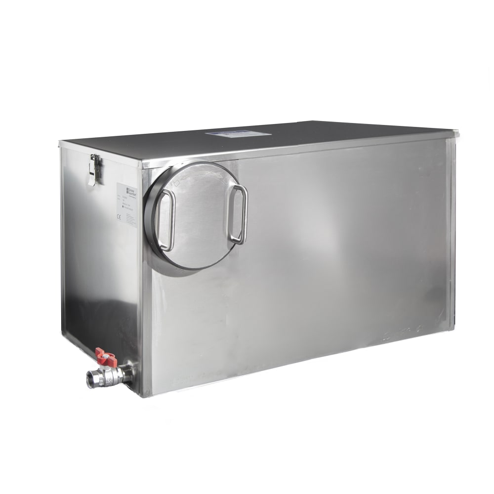 Grease Guardian GGXM35 Grease Trap w/ 35 GPM Capacity, Stainless Steel ...