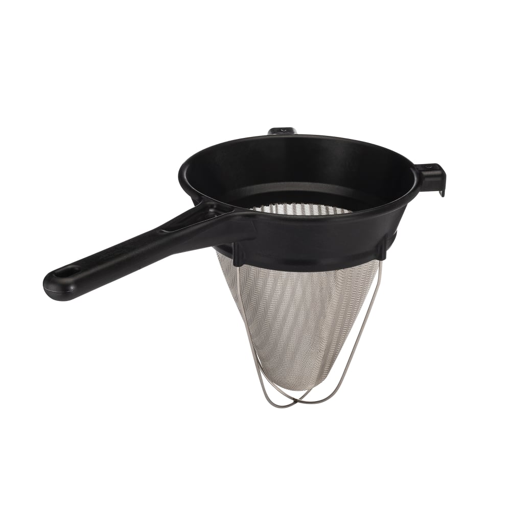 Matfer Bourgeat 017360 8" Round Bouillon Strainer, Stainless Steel