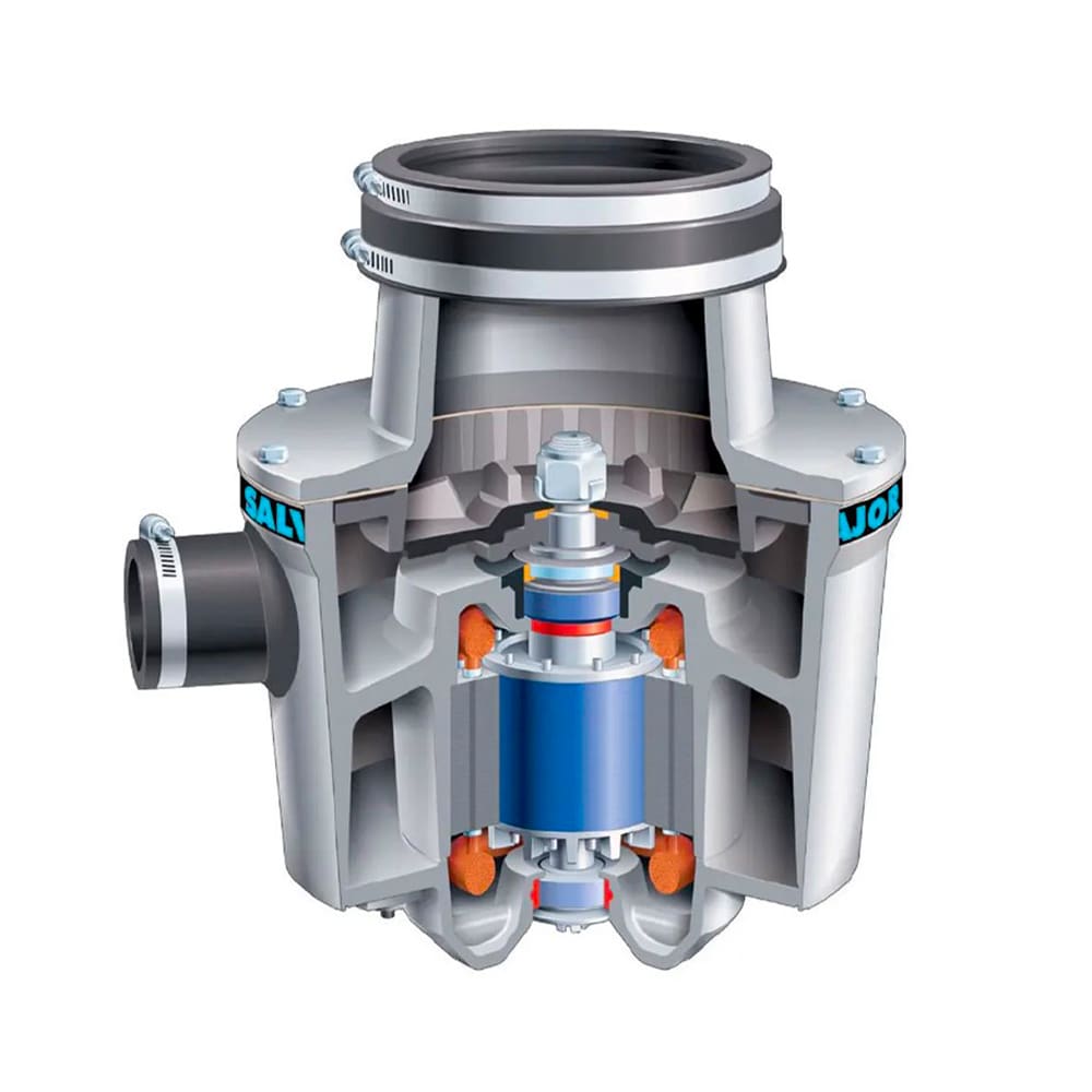 Salvajor 200 Disposer, Basic Unit Only, 2 HP Motor, 230v/1ph