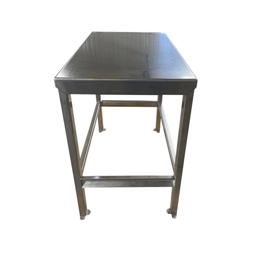 SSL Industries 72" 11 ga Work Table w/ 304 Series Stainless Flat Top ...