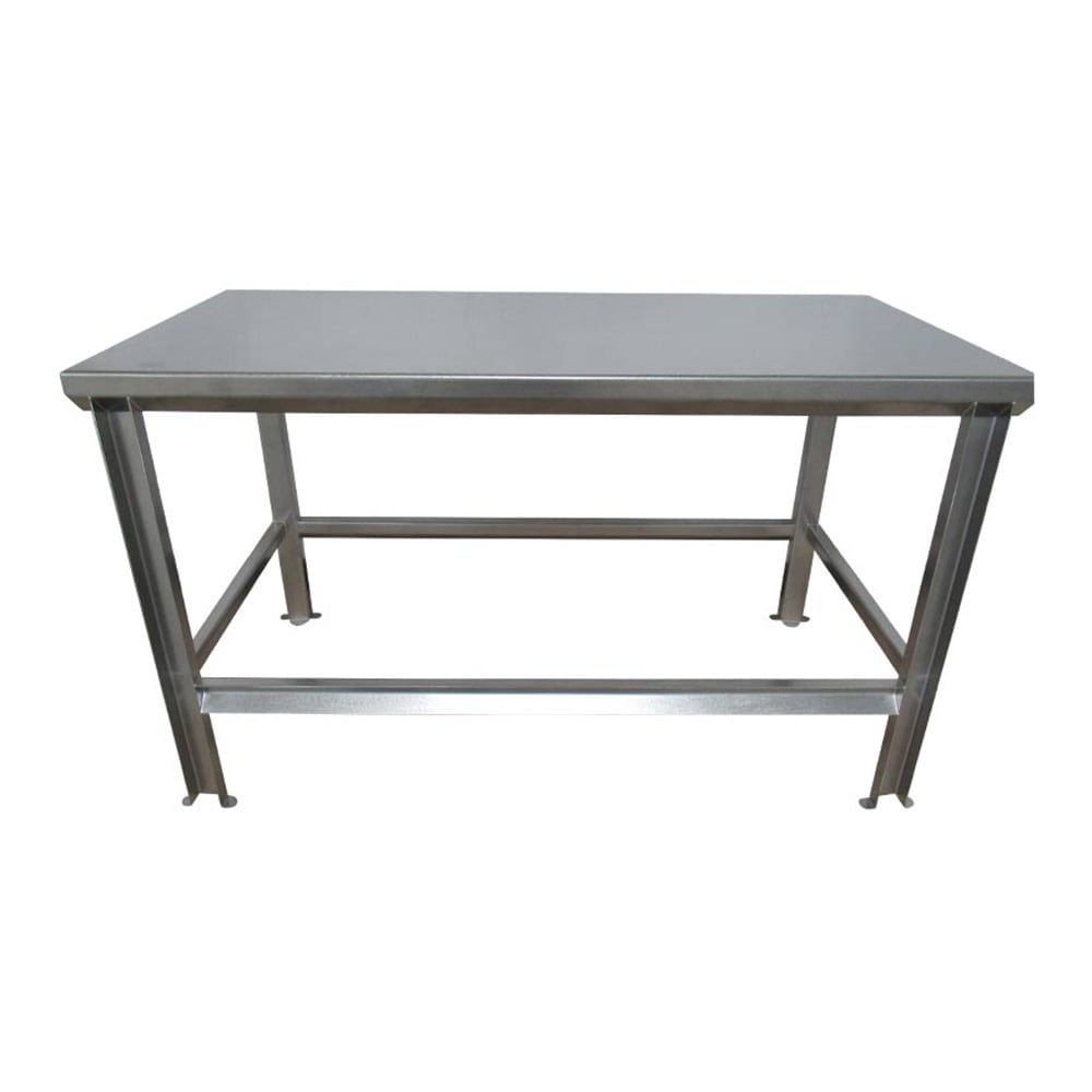 SSL Industries 36" 11 ga Work Table w/ 304 Series Stainless Flat Top ...
