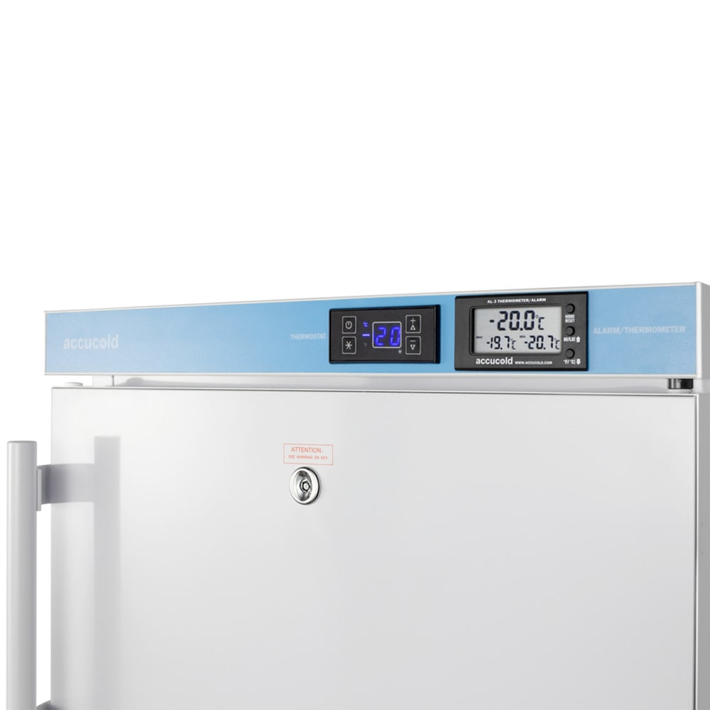 Accucold 20" Undercounter Pharmaceutical Freezer - Locking, White, 115v ...