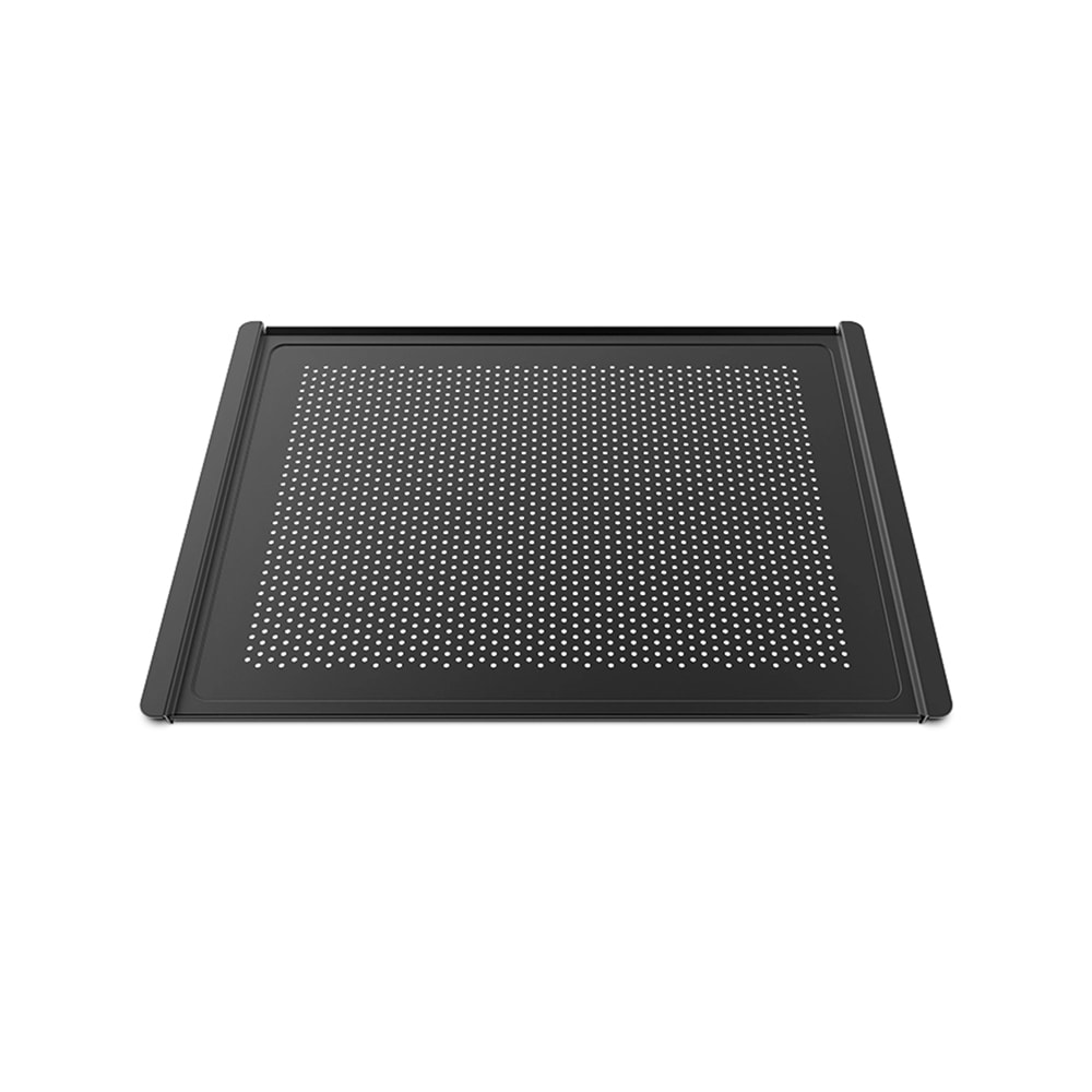 Unox TG330 Aluminum Pan w/ Perforated Bottom - 18" x 13", Black