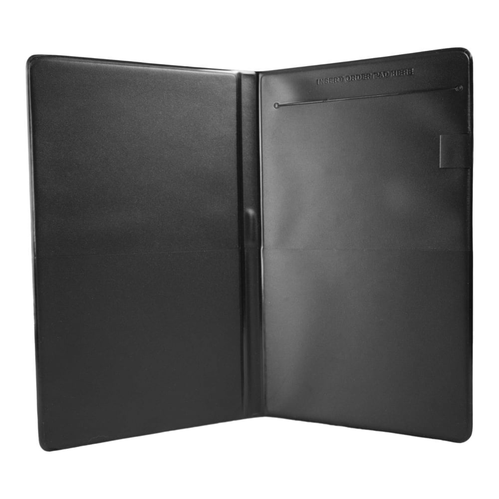 Risch Guest Check Holder - 5" x 9", Vinyl, Black (WPH)