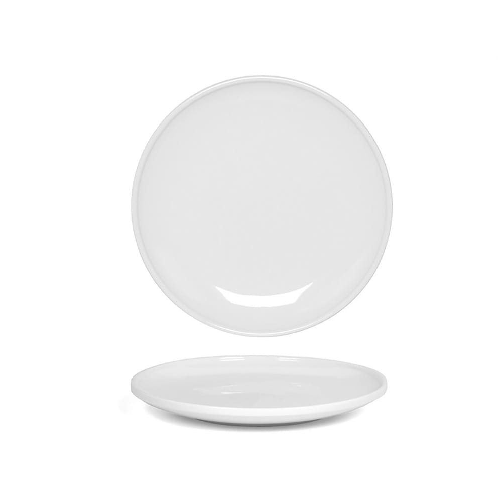 Front of the House 9" Round Bevel™ Plate - Porcelain, White (DDP095WHP22)