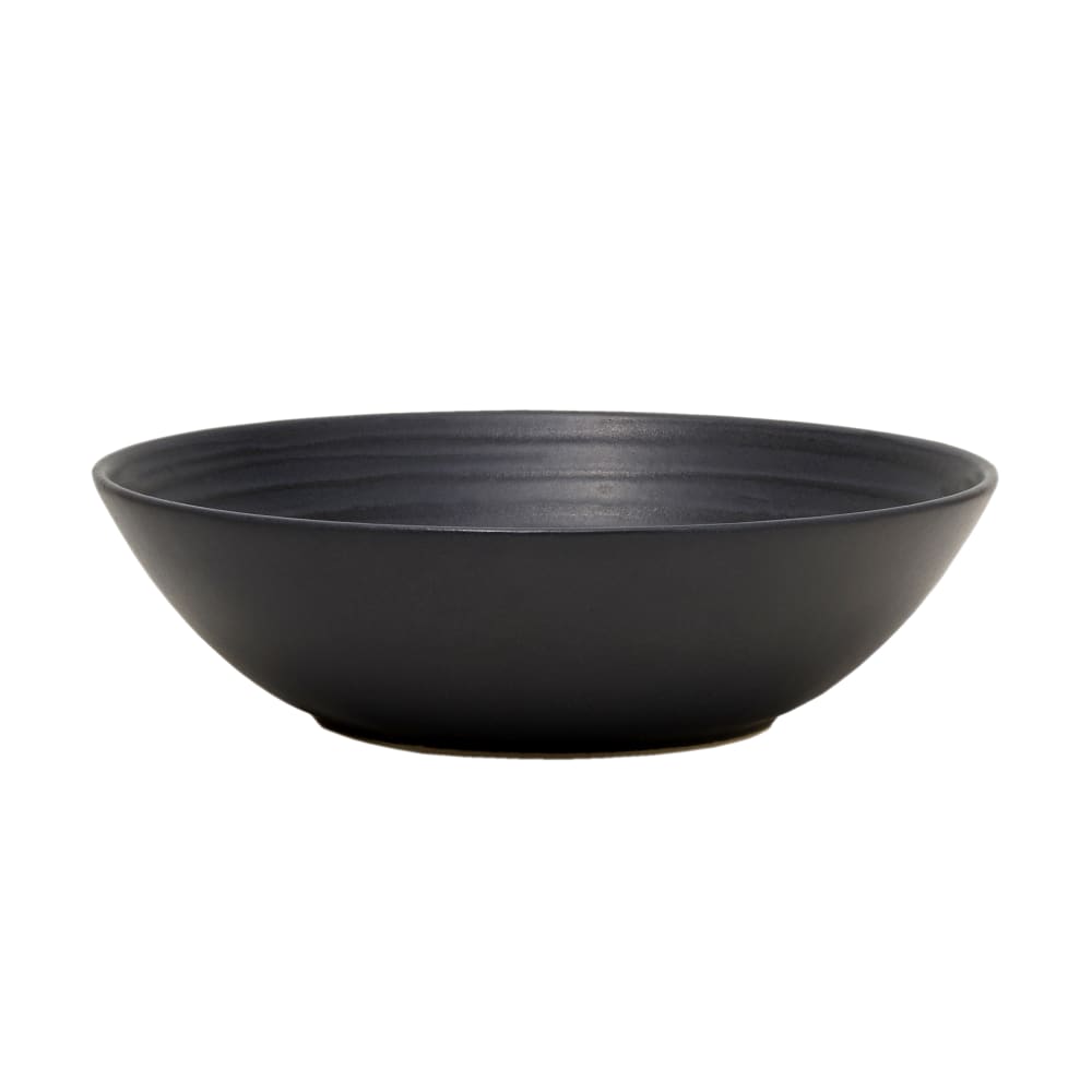 Mikasa Hospitality 27 oz Round Obsidian Bowl - Stoneware, Black (5275381)